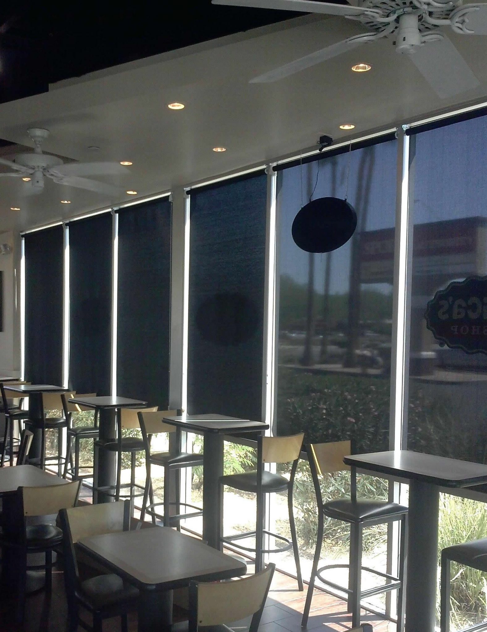 Restaurant Window Shades – The Blinds Side